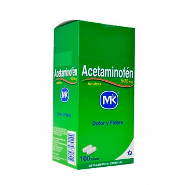 Acetaminofén Mk 500 Grs x100 Tabletas – Compra en Valledupar sin salir ...